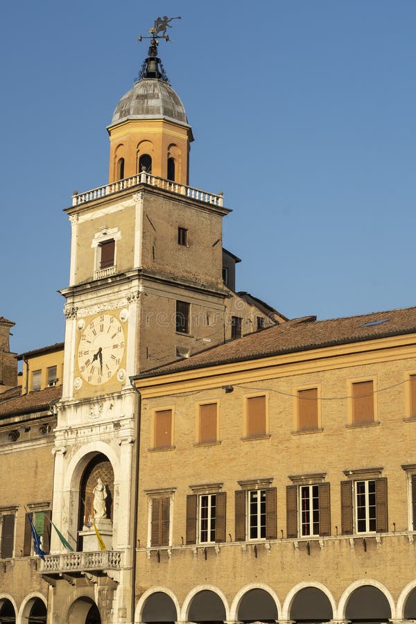 Historic Center of Modena, Emilia-Romagna, Italy Stock Image - Image of ...