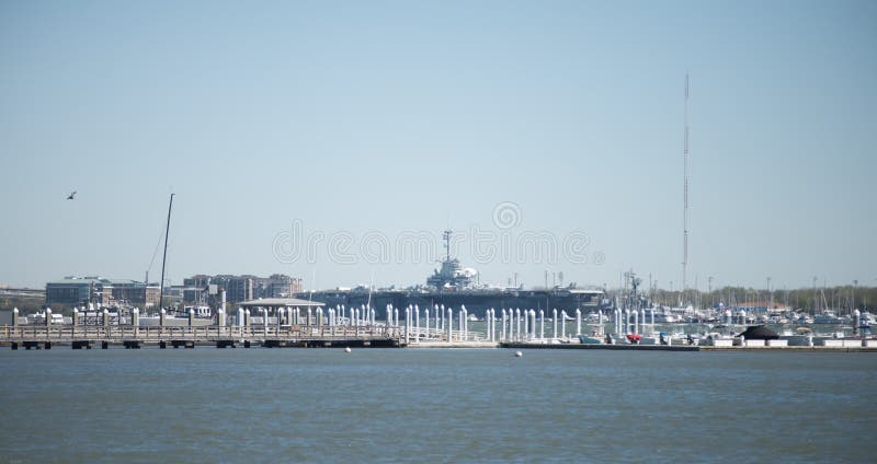 Historic Charleston South Carolina Downtown Scenery Stock Image - Image ...