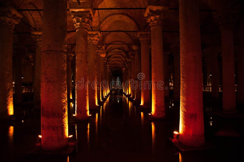 Historic Cistern stock image. Image of lighting, town - 41698855