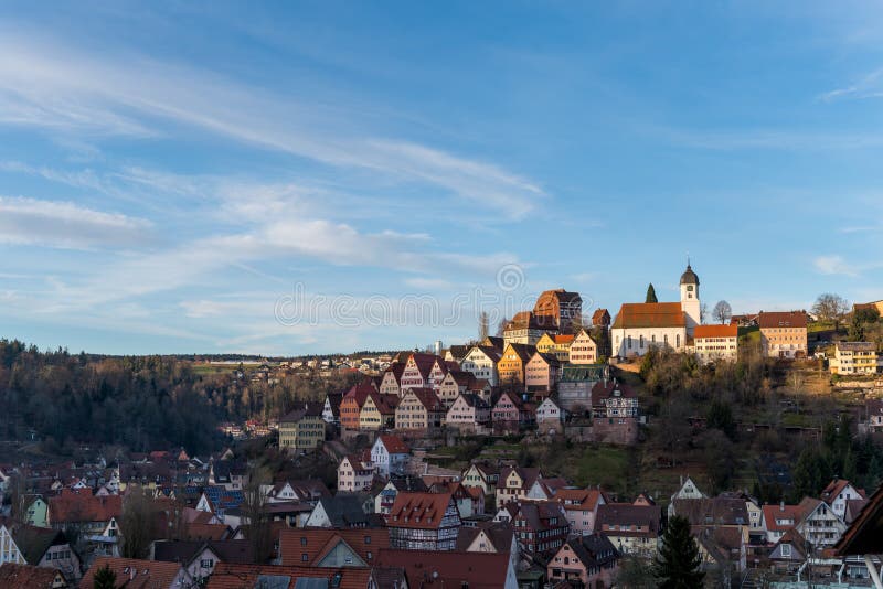 Altensteig,Black Forest,Germany Stock Image - Image of germany ...