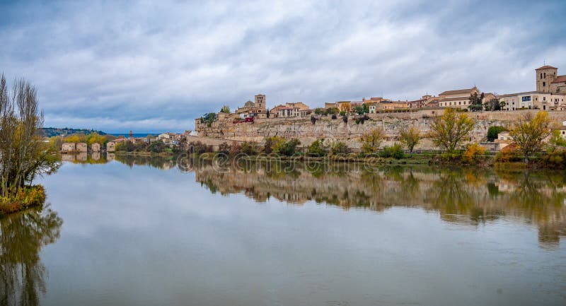 Historic City of Ancient Spain Stock Image - Image of backgrounds, casa ...