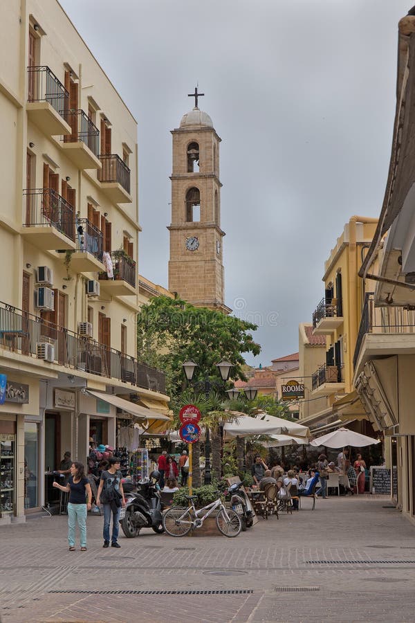 The Historic City of Chania. Editorial Stock Image - Image of ...
