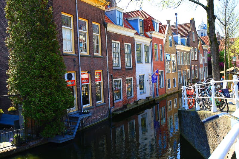 Historic city of Delft editorial photo. Image of delft - 189681726