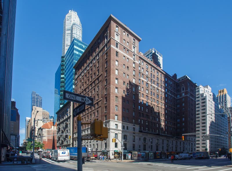 Historic Claridge S Hotel on a Corner of 6th Avenue Editorial Image ...