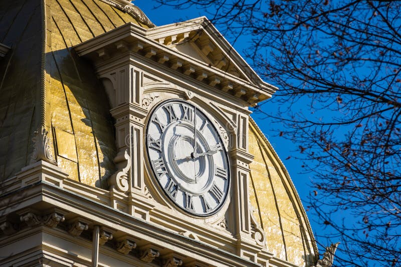 The Historic 1879 Courthouse of LaGrange, Indiana Stock Photo - Image ...