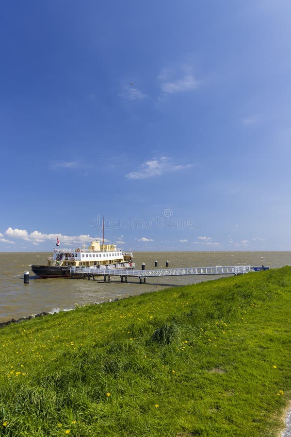 Historic Cruise Ship, Medemblik, the Netherlands Stock Photo - Image of ...