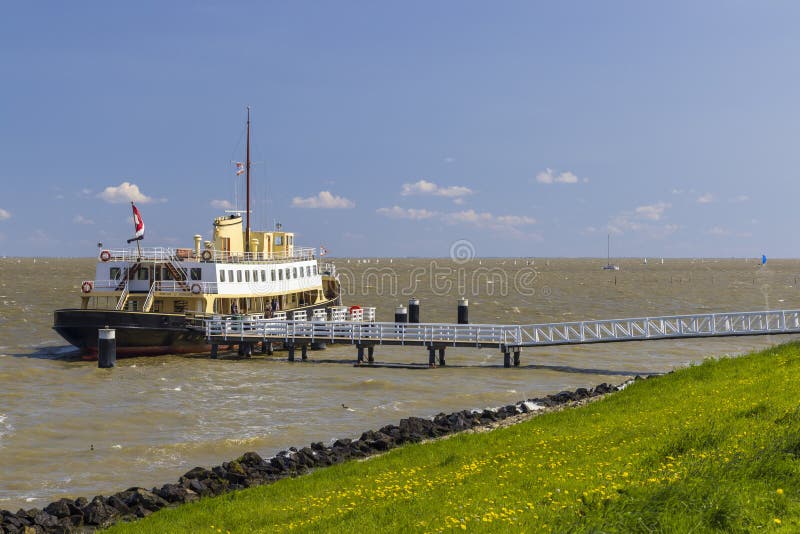 Historic Cruise Ship, Medemblik, the Netherlands Stock Photo - Image of ...