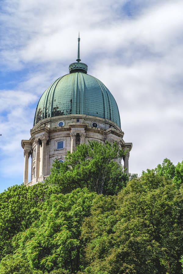 The Historic Dome of Buda Castle in the Buda Castle District Stock ...