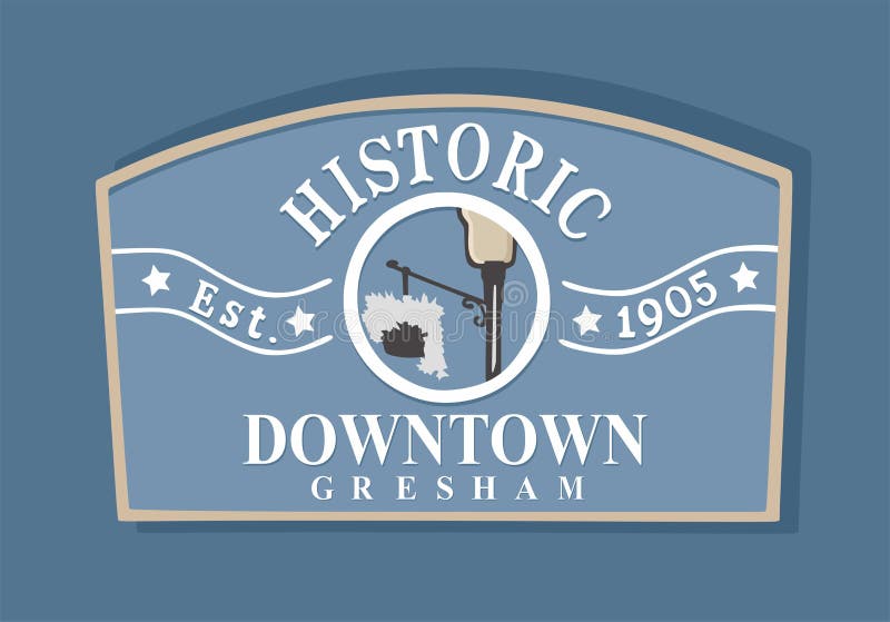 Downtown Gresham Stock Illustrations – 4 Downtown Gresham Stock ...