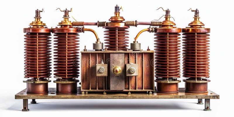 Historic Electrical Surge Damage a CloseUp Look at Vintage Power System ...
