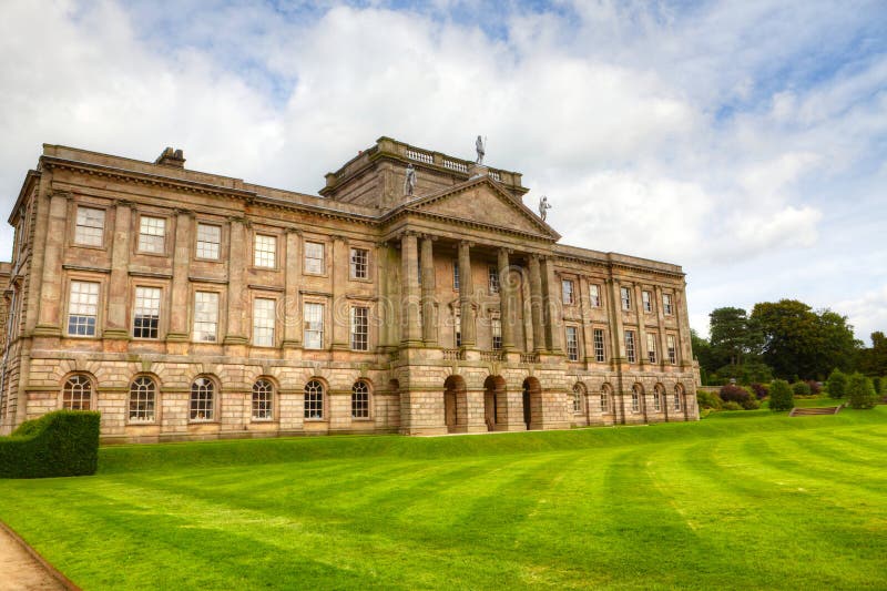 Historic English Stately Home Stock Photo - Image of doorway ...