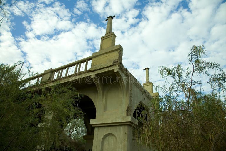 Historic fallen bridge stock photo. Image of natural, salt - 5723026