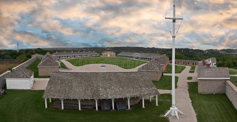 Fort Snelling, St Paul Minnesota Stock Photo - Image of cloudless ...