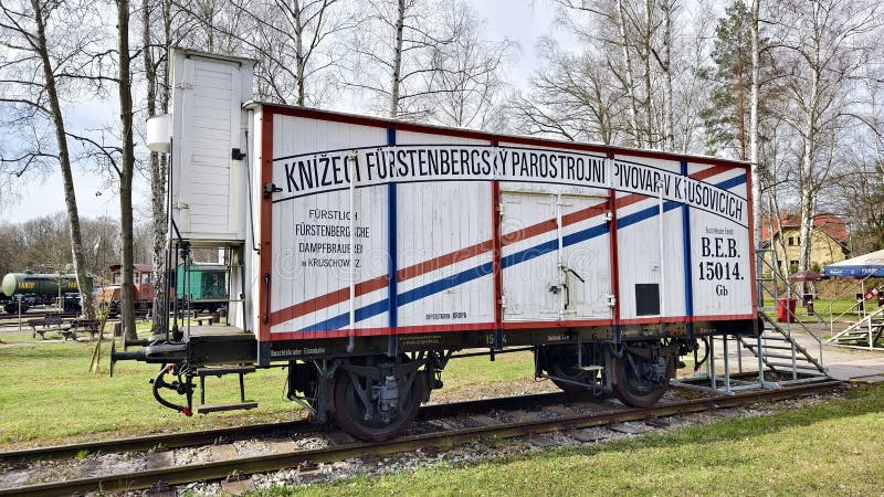 Freight Wagon in the Railway Museum Editorial Stock Photo - Image of ...