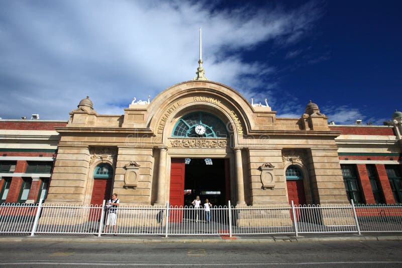 Historic Fremantle editorial stock image. Image of commuting - 26280054
