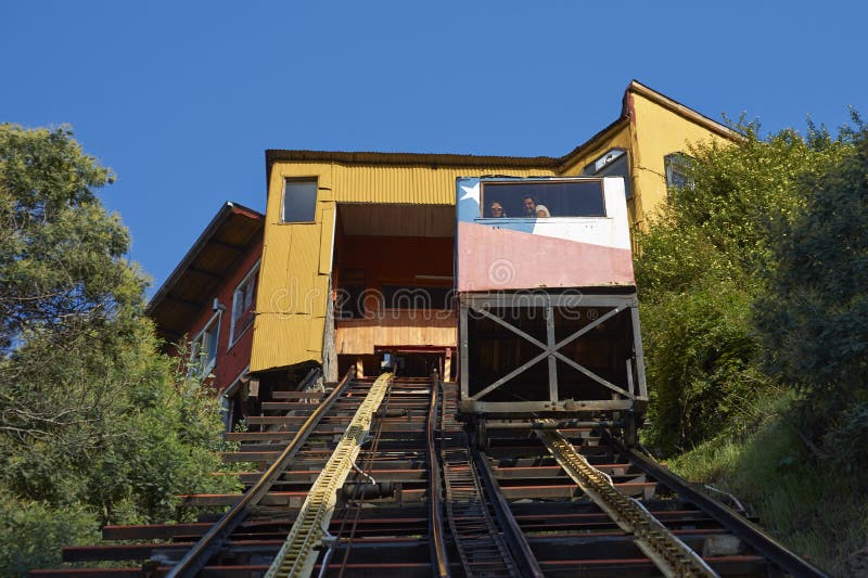 Funicular To Cerro Campanario Mountain, Bariloche Editorial Stock Image ...