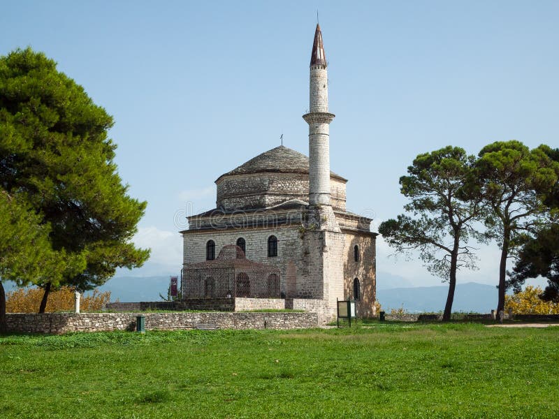 Historic Greek mosque stock photo. Image of building - 46053948