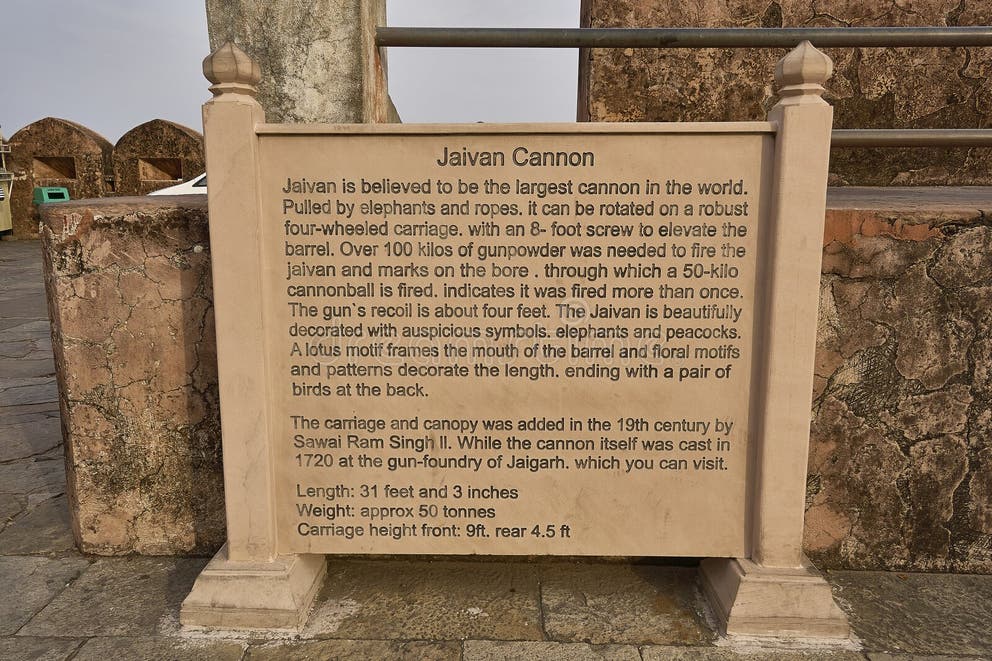 Historic Information Board for Jaivan Cannon Editorial Photo - Image of ...
