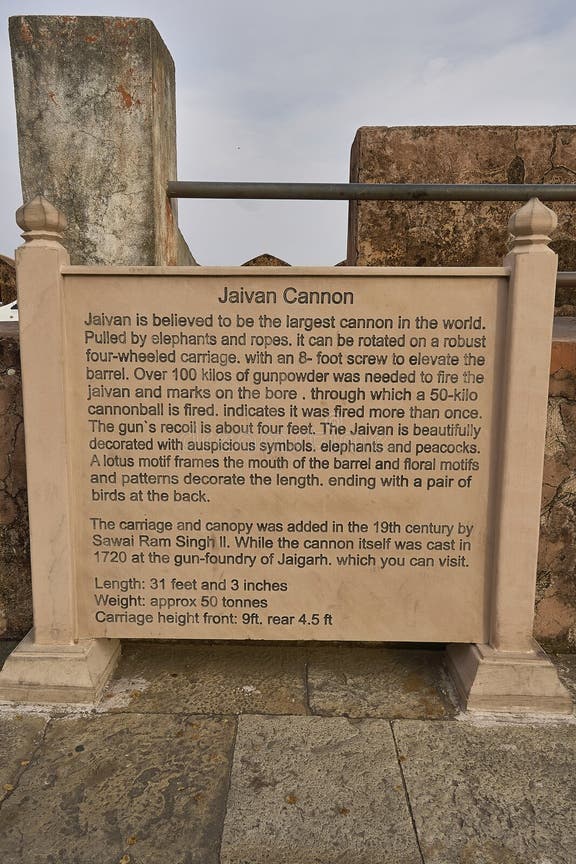 Historic Information Board for Jaivan Cannon Editorial Image - Image of ...