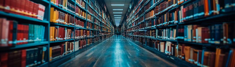 Historic Library with Students Lost in Study and Thought Stock Image ...