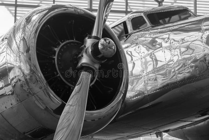 Lockheed Model 10E Electra Airplane Editorial Photo - Image of aircraft ...