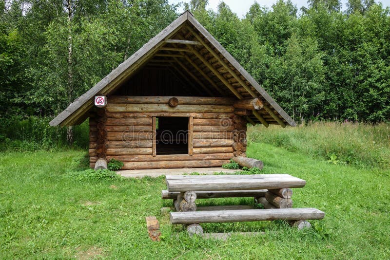 Historic log building stock photo. Image of hideaway - 90705536