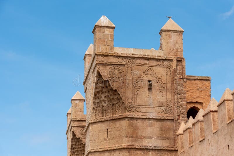 Historic Medieval Chellah from Merinid Time in Rabat Stock Image ...