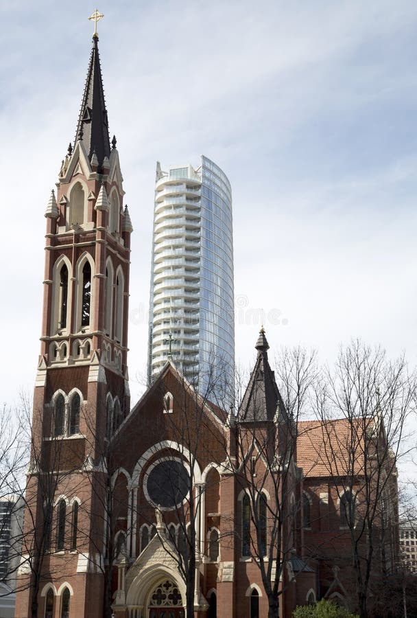 Historic and Modern Buildings Stock Photo - Image of high, skyscrapers ...