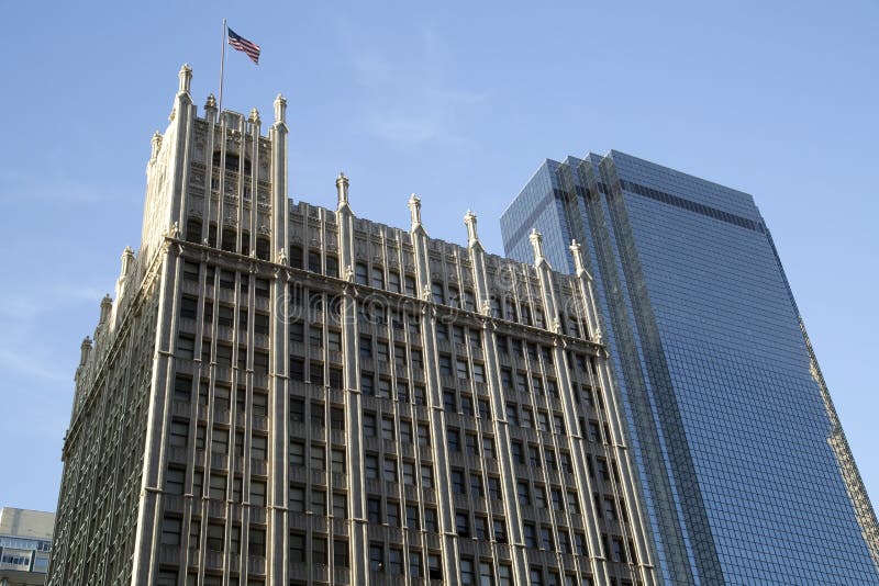 Modern and Historic Buildings in Dallas Stock Image - Image of historic ...