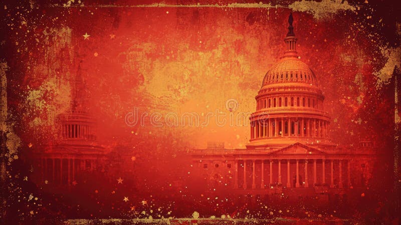 Historic Monuments Banner stock illustration. Illustration of landmarks ...