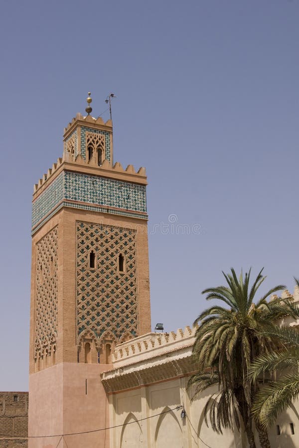 Historic Moroccan Mosque stock image. Image of religion - 15087157