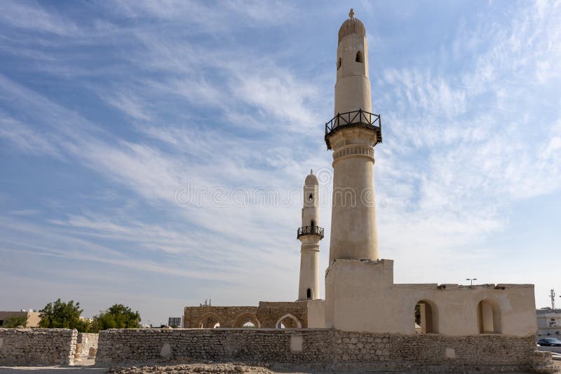 Bahrain - Manama - Al Khamis Mosque Stock Image - Image of tourism ...