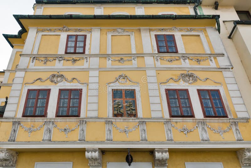 Historic Building in Bratislava, Slovakia Stock Photo - Image of ...