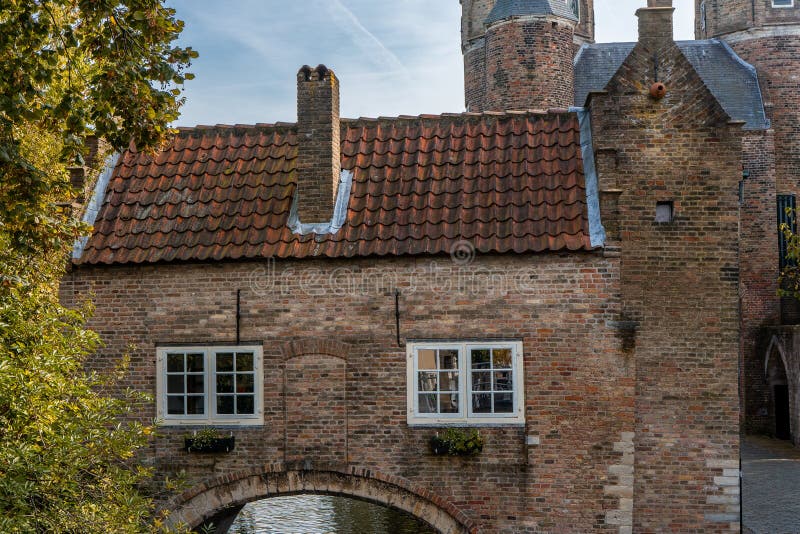 The Historic Oostpoort in Delft Editorial Stock Photo - Image of ...