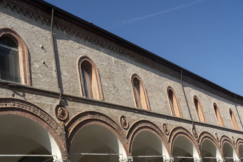 Historic Palace of Faenza, Italy Stock Photo - Image of historic ...