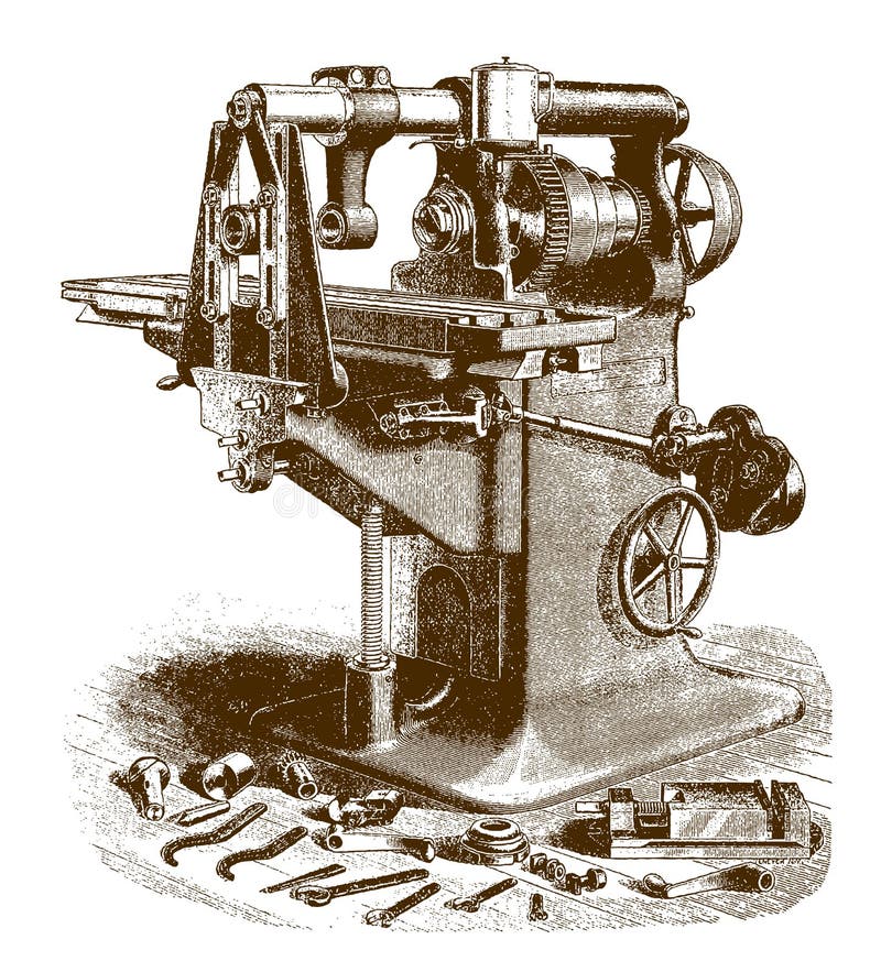 Milling Engraving Machine Stock Illustrations – 649 Milling Engraving ...