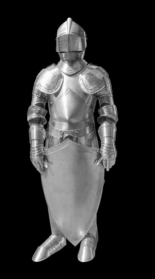 Historic plate armour stock image. Image of knight, glossy - 79853105