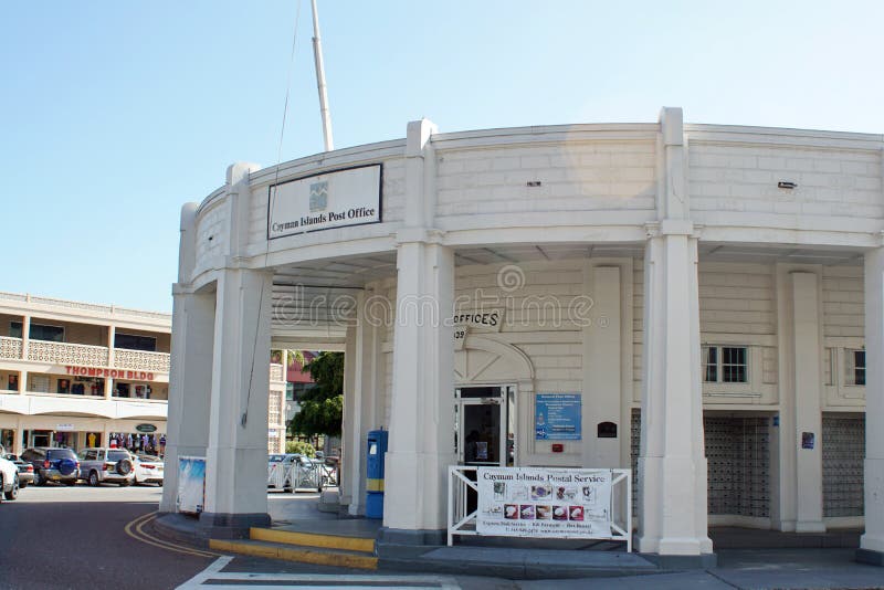 Historic Post Office Building on Grand Cayman Editorial Photo - Image ...