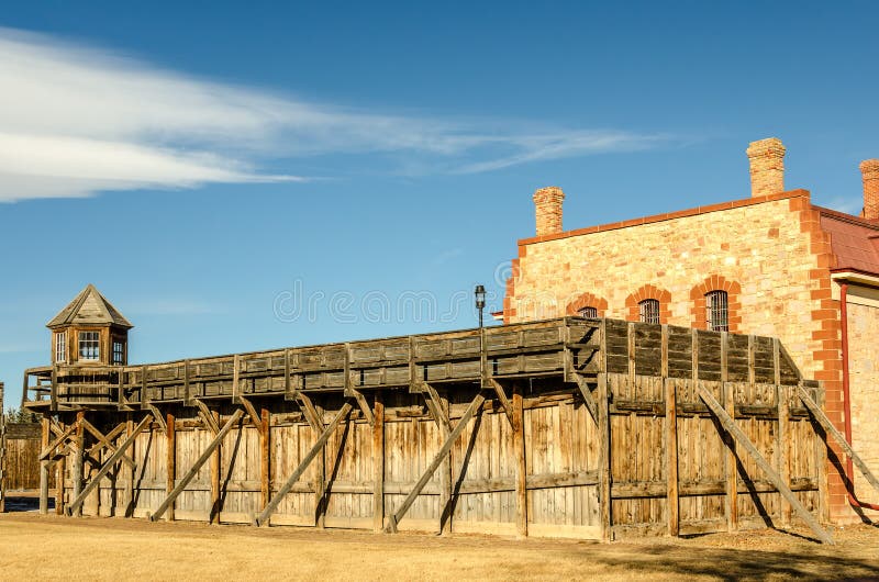 HIstoric Prison stock image. Image of lookout, historic - 26440235