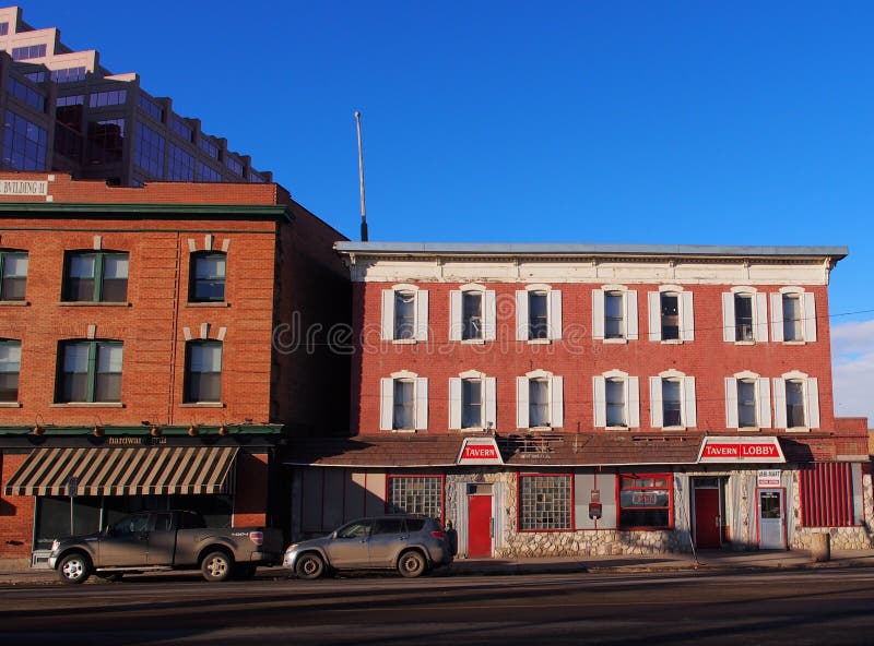 Historic Red Brick Building in Edmonton Alberta Editorial Stock Image ...