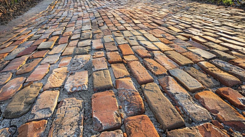 On this Historic Road Layers of Bricks Reveal the Changing Styles and ...
