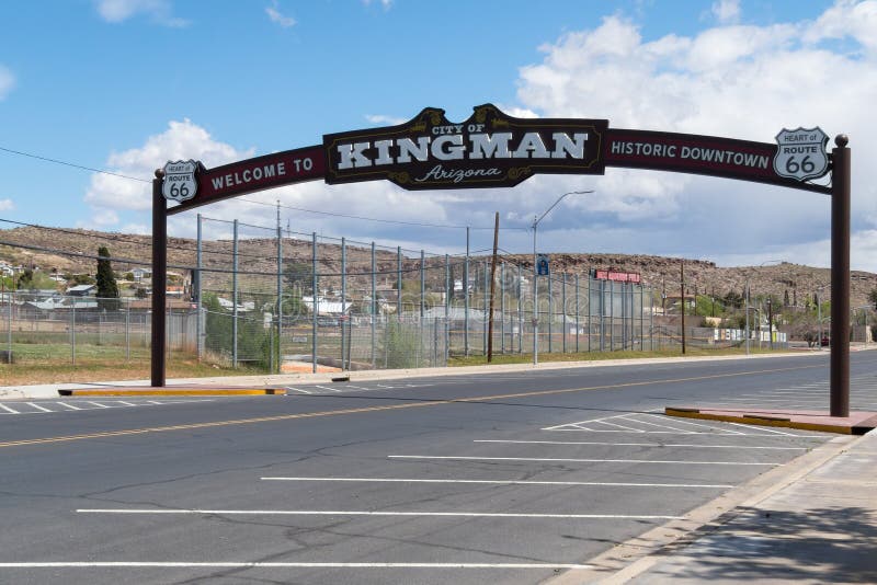 Route 66 in Arizona stock image. Image of historic, monument - 66972289