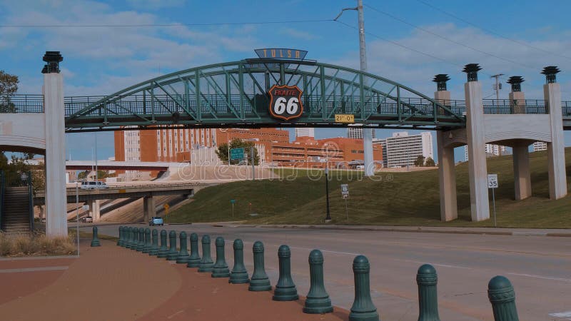 Historic Route 66 in Tulsa Oklahoma - TULSA-OKLAHOMA, OCTOBER 21, 2017 ...