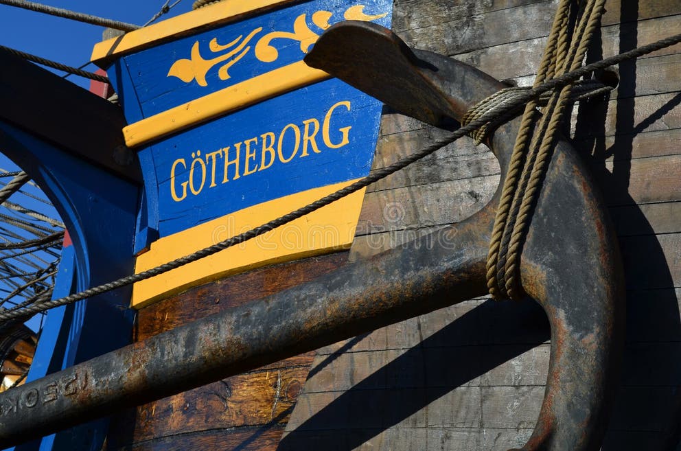 Historic Sail Ship Gotheborg Editorial Stock Image - Image of german ...