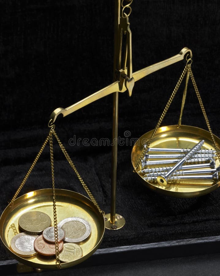 Historic scales stock photo. Image of coins, gold, euro - 33928170