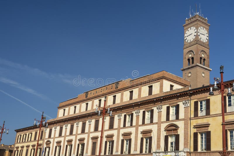 Historic Square of Forli, Emilia Romagna Stock Image - Image of romagna ...