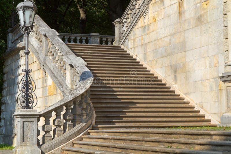 Historic Staircase, Germany Stock Image - Image of landmark ...