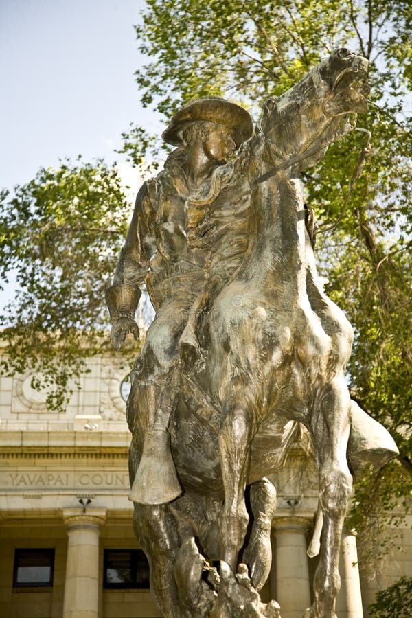 Historic Statue in Arizona stock image. Image of sculpture - 7708667