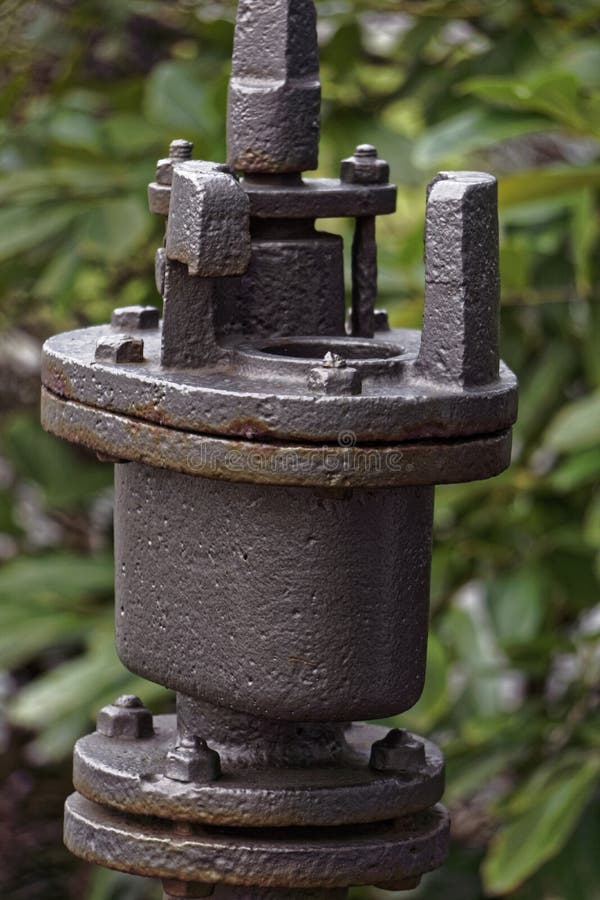 Steam Valve Control Station for Industrial Plants Stock Image - Image ...