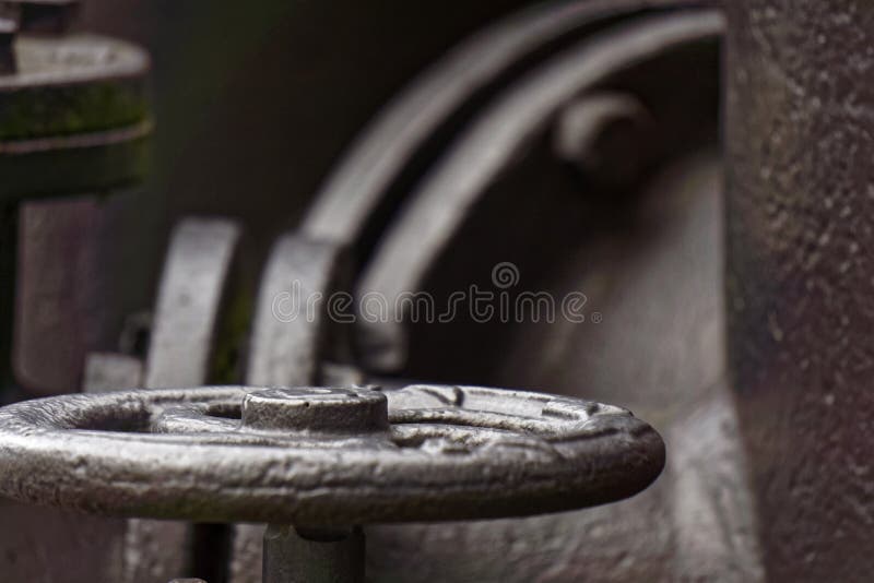 Steam Valve Control Station for Industrial Plants Stock Image - Image ...